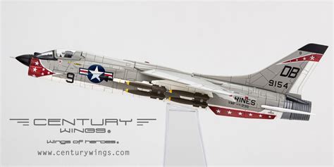 F 8e Crusader Usmc Vmf Aw 235 Death Angels Db9 Da Nang Ab Vietnam