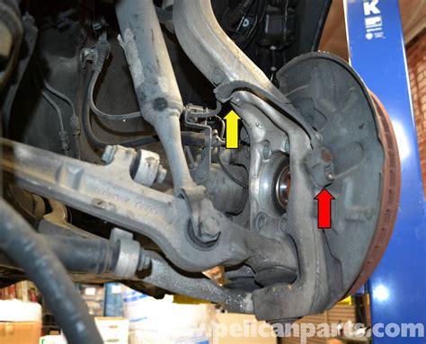 Audi A4 B6 Abs Wheel Speed Sensor Replacement 2002 2008 Pelican Parts Diy Maintenance Article