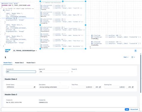 Sap Abap Rap Fiori Sapcap Abaprap Uiannotations Objectpage