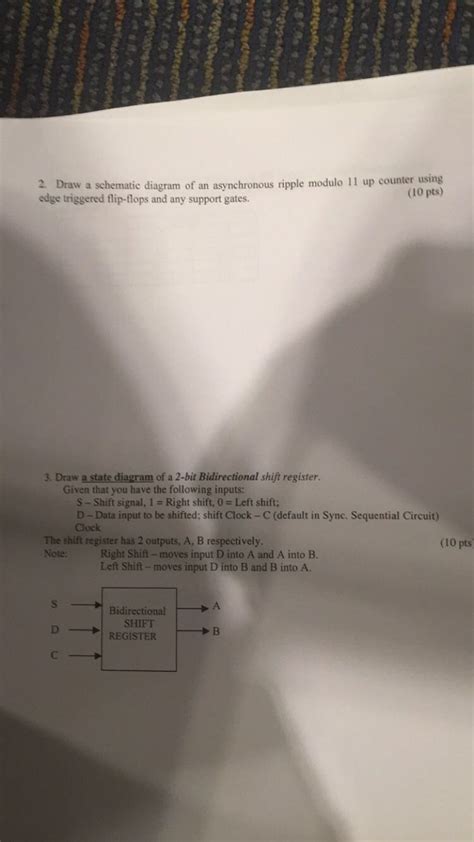 2 Draw A Schematic Diagram Of An Asynchronous Ripple