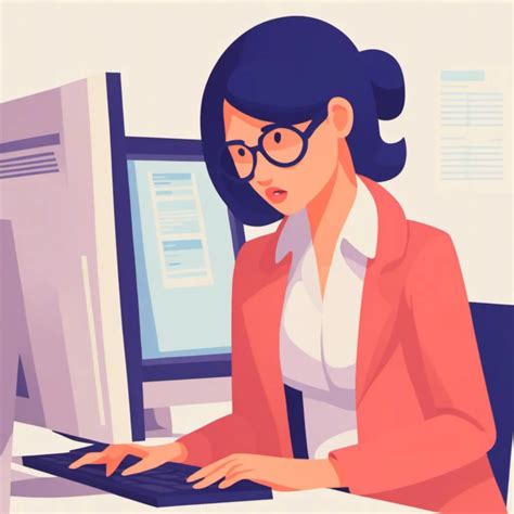 Frustrated Female Computer Programmer Ins