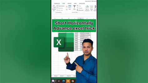 Interview Question Sort Horizontally In Excel Shorts Ytshorts Excel Exceltips Exceltricks