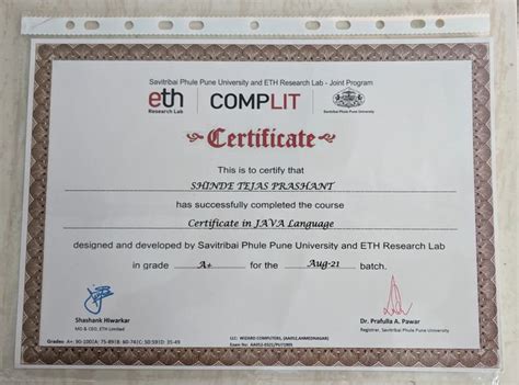 Tejas Shinde On Linkedin Javacertification Programmingjourney