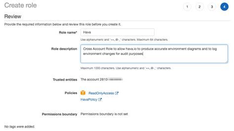 Cross Account Role Documentation