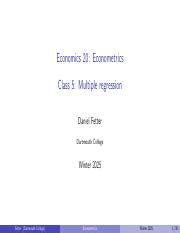Understanding Multiple Regression: Key Concepts and Applications | Course Hero