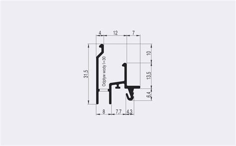 OKAPNIK LPO 22/34 W / Listwy Effector