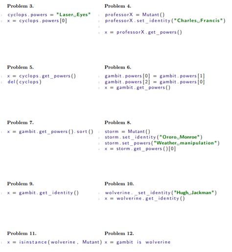 Solved Worksheetclasses And Objects 1 Determine What Each