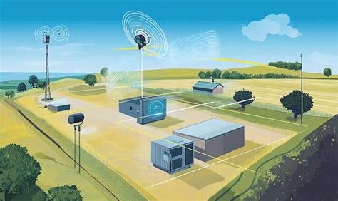 An Illustration Of A Radar System With Integrated Gps Premium Ai Generated Image