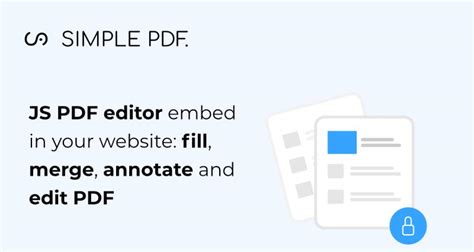 simplepdf on linkedin embed a js pdf editor filler and annotator in