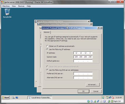 Konfigurasi DHCP Server Pada Windows Server 2008