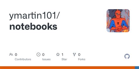 Github Ymartin101notebooks