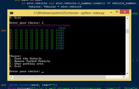 Car Parking System In Python Free Source Code Sourcecodester