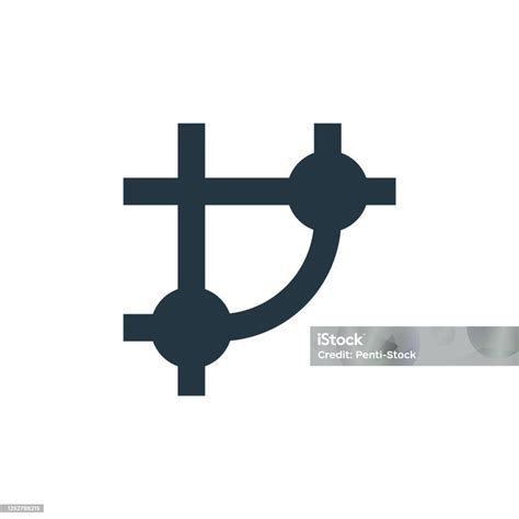 node vector icon node editable stroke node linear symbol for use on web and mobile apps logo