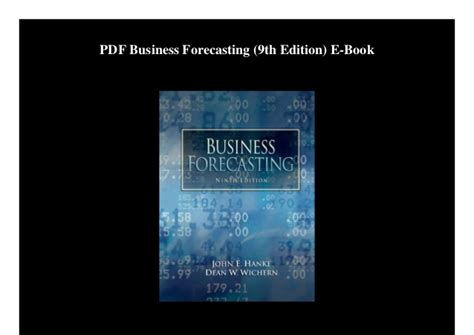 business forecasting pdf primofasr