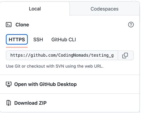 Cloning A Github Repository