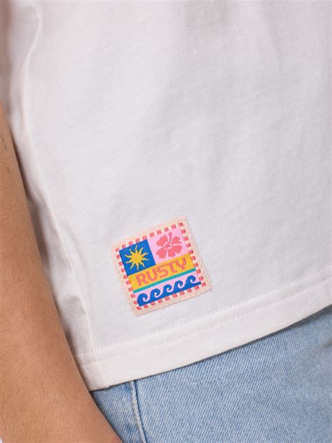 T Shirt Elda Rusty Blanco — Rusty