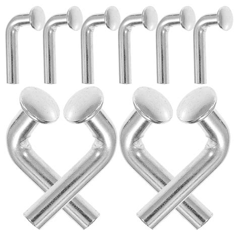 Hemoton 35 Pcs For Racks Heavy Duty Bolt Safety Pin Pallet Racking Hooks