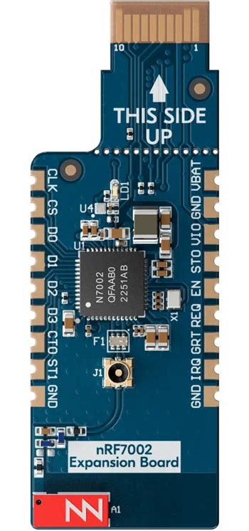 Nrf7002 Expansion Board Plug In Board For Adding Low Power Wi Fi 6
