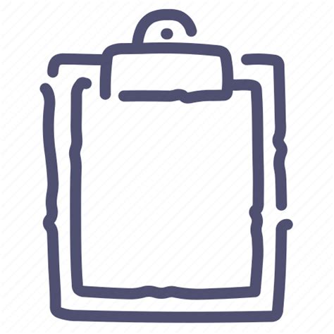 Board Buffer Clip Clipboard Icon