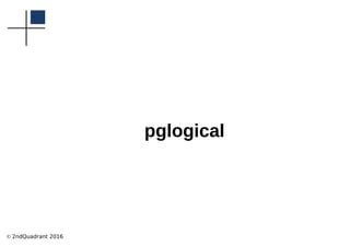 Logical Replication In PostgreSQL FLOSSUK PDF