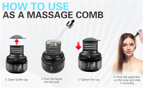 Amazon Com Scalp Massager Hair Oiling Applicator Oil Applicator For Hair Dual Function Scalp