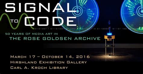 Signal To Code Exploring Years Of Electronic Art