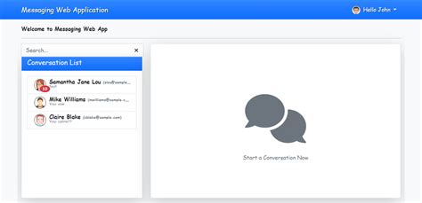 Messaging Web Application In Phpoop Free Source Code Sourcecodester