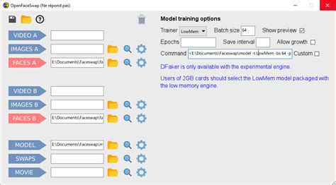 model training stagnates and other error messages · issue 35 · iperov