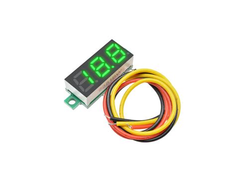 Bdvm01 บอร์ดโมดูลวัดแรงดันไฟฟ้าดิจิตอลโวลต์มิเตอร์ Dc Digital Voltmeter