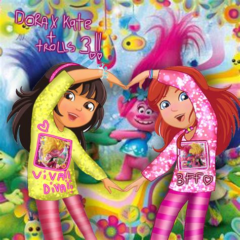 Dora And Kate New Outfit For Trolls 3 By Brittanywalton28 On Deviantart
