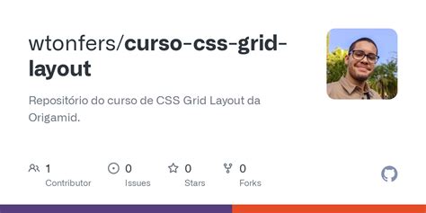 GitHub wtonfers curso css grid layout Repositório do curso de CSS Grid Layout da Origamid