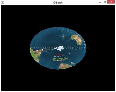 qt opengl 绘制地球 qt opengl画地球 csdn博客