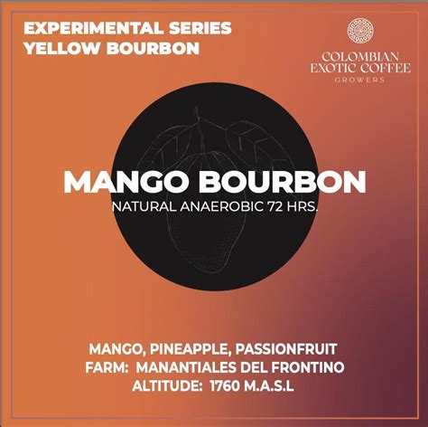 Mango Bourbon Grey Matter Coffee Werks