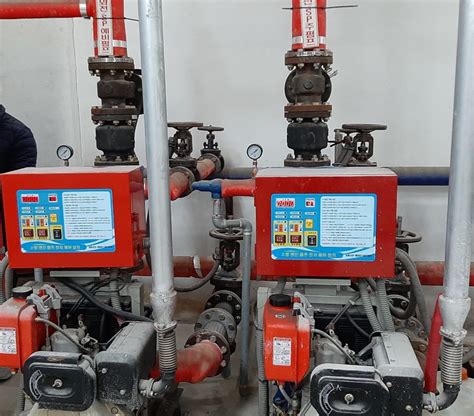 감시제어반 동력제어반 현대소방