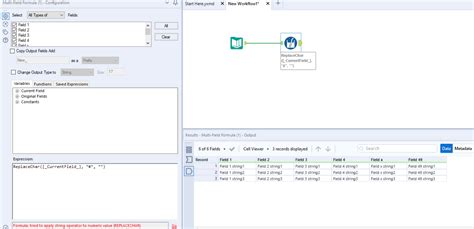 solved remove characters from all fields alteryx community