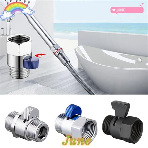 June1 Brass Junction G1 2 Straight Through Bath Water Tap Accessory