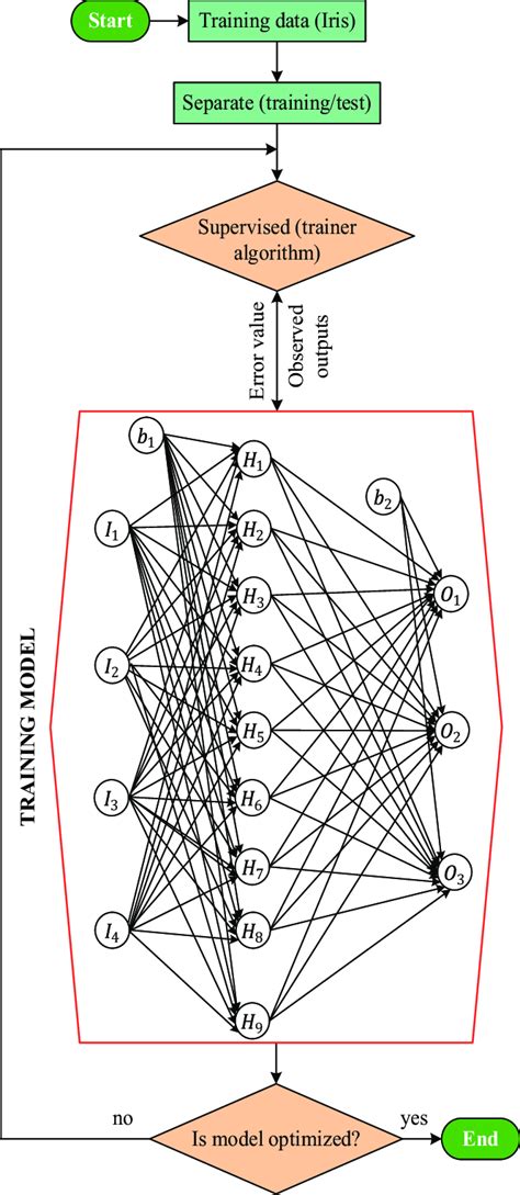 Flowchart Of The Optimization Process Of The Ann Training Download Scientific Diagram