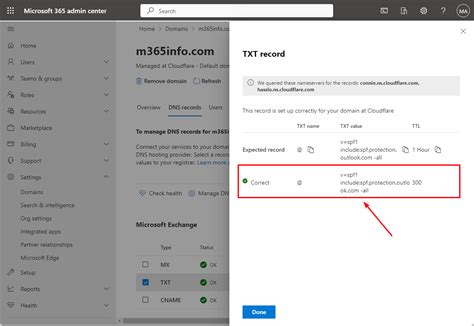 Configure SPF Record For Microsoft 365 O365info
