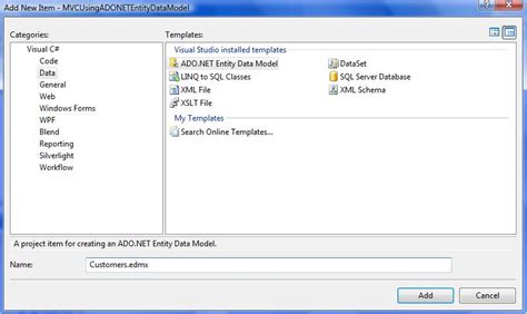 building asp mvc web applications using ado entity data model
