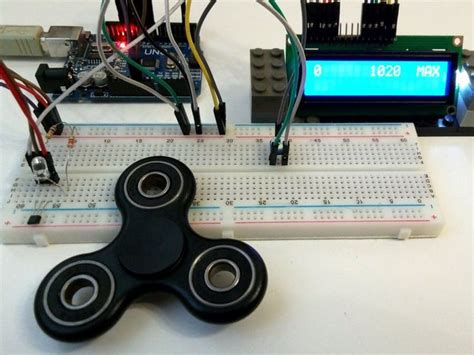 Fidget Spinner Rpm Counter Arduino Fidget Spinner Arduino Projects