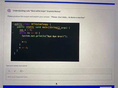 Solved Write The Full Program Using A Nested For Loop