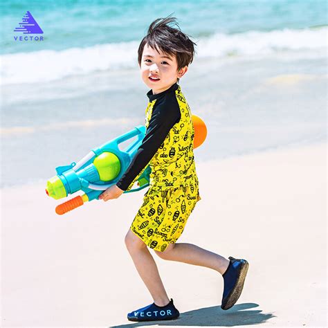 수영복 아이 소년 수영복 2 조각 분할 아이 수영복 상어 공룡 프린트 유아 아기 수영 Sui 스포츠웨어