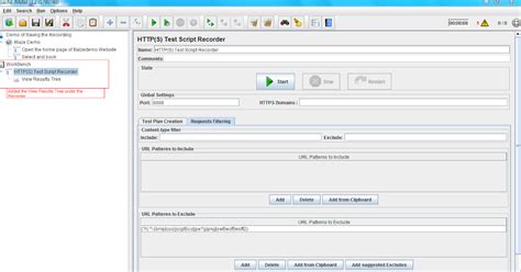 code anyway saving the jmeter recording