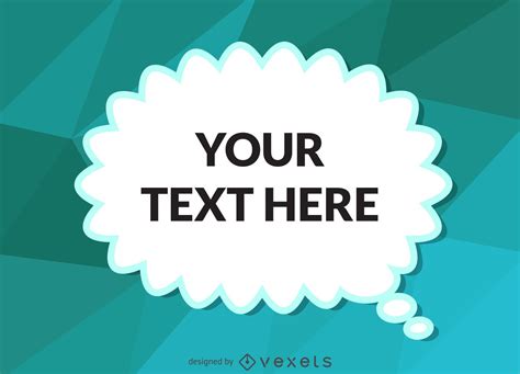 Cartoon Speech Bubble Vector Download