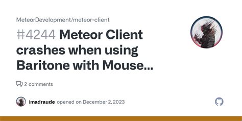Meteor Client Crashes When Using Baritone With Mouse Wheelie Installed