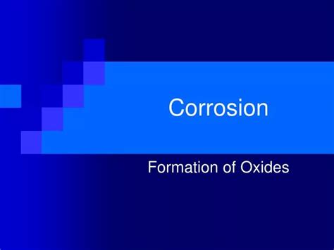 Ppt Corrosion Powerpoint Presentation Free Download Id2397270