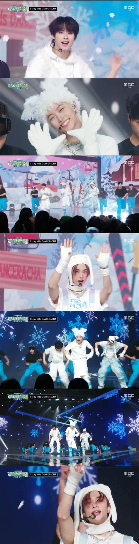 스트레이 키즈 이런 모습이 리노·현진·필릭스 매력 한도 초과 ‘스키장에서 [가요대제전] Mk스포츠