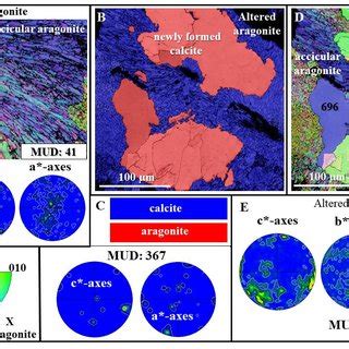 EBSD Colour Coded Orientation And Phase Maps With Corresponding Pole Download Scientific