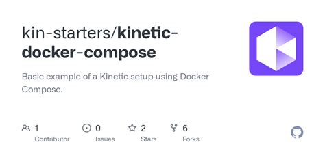 github kin starters kinetic docker compose basic example of a
