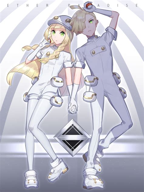 Lillie And Gladion Pokemon And More Drawn By Mikko Mim Mikko Danbooru
